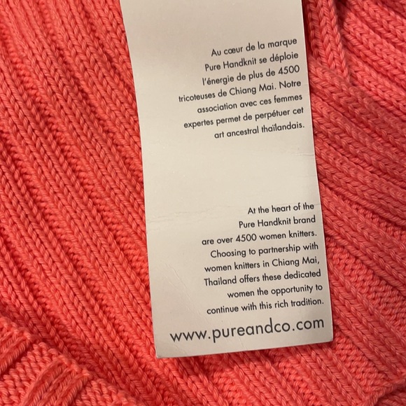Pure Handknit | Sweaters | Pure Handknit Brand Sweater Lxl | Poshmark
